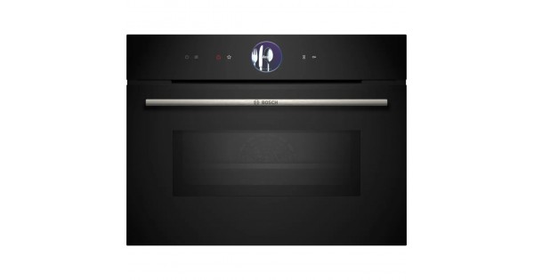 Bosch Series 8 CMG7361B1 60cm 45L Built-in Microwave Oven (Black)
